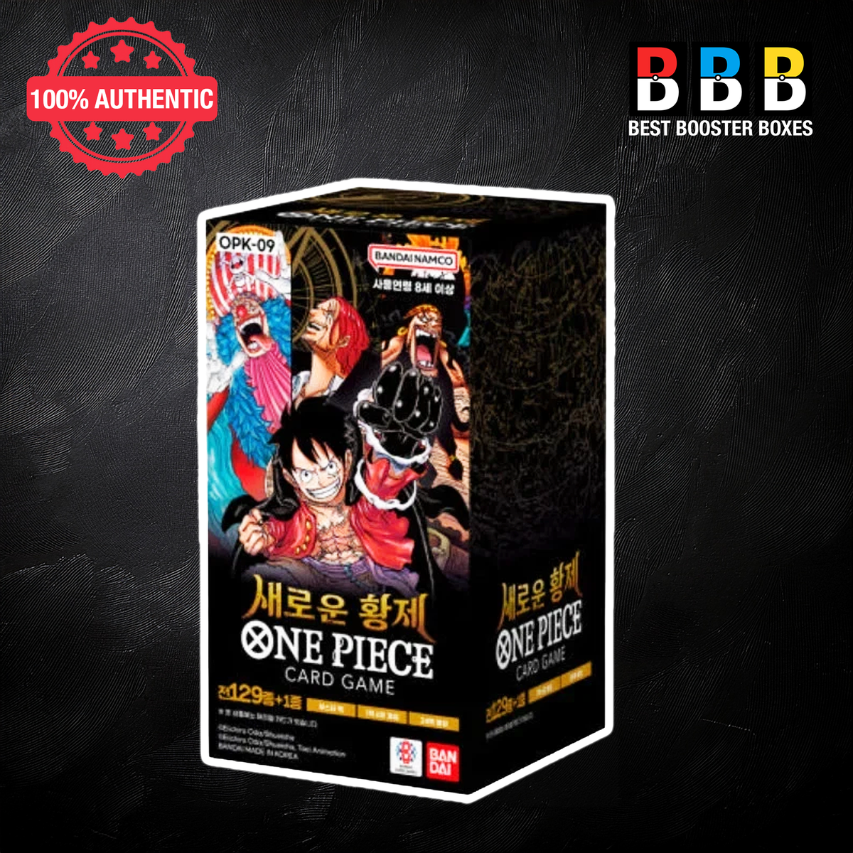 One Piece OPK-09 Korean Booster Box | The New Emperor Sealed - Best ...